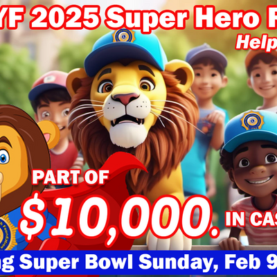2025 Annual BMYF 'Super Hero' Raffle - Brandel-Murphy Youth ...