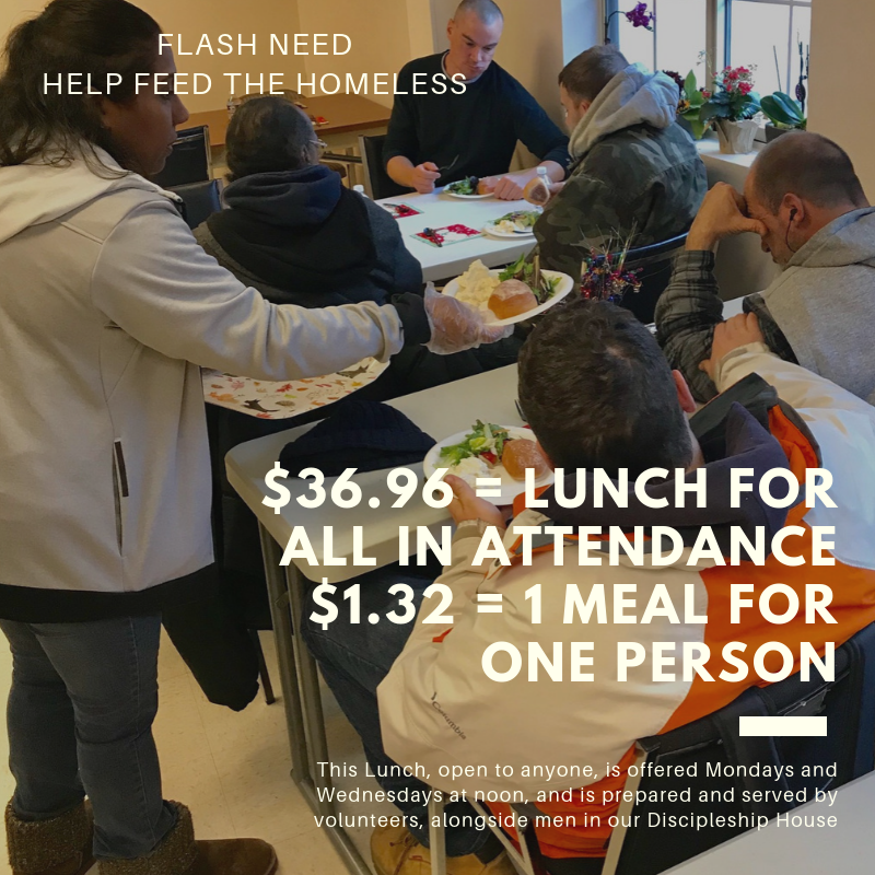 Homeless Lunch Flash Appeal - Jericho Partnership, Inc. | CommitChange ...