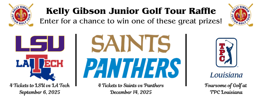 2025 Kelly Gibson Junior Golf Tour Raffle - Kelly Gibson ...